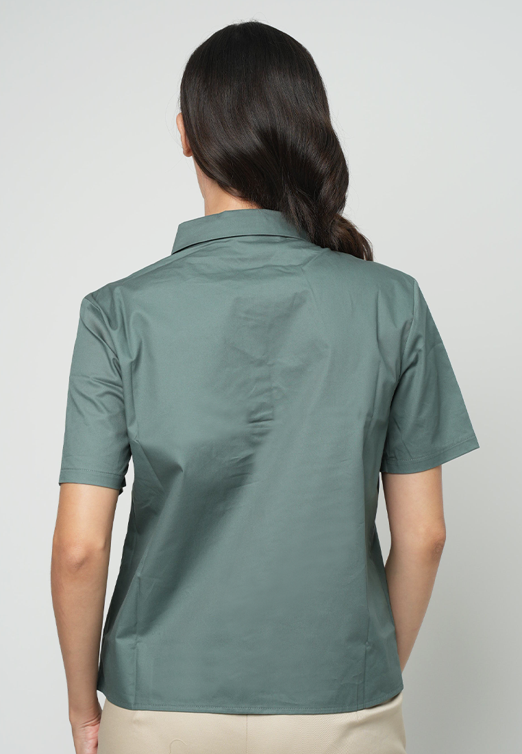 Aminah Collared Top – Apple and Eve